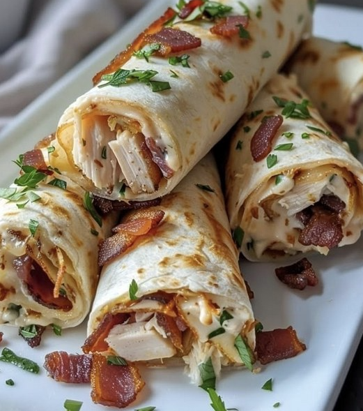 Chicken Bacon Ranch Roll-Ups – Easy Cooking Ideas