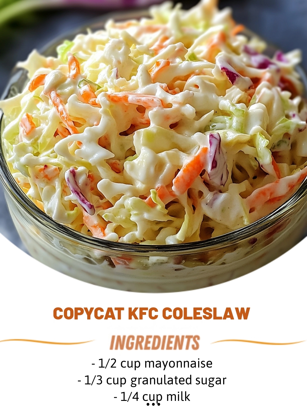 Copycat KFC Coleslaw Recipe – Easy Cooking Ideas