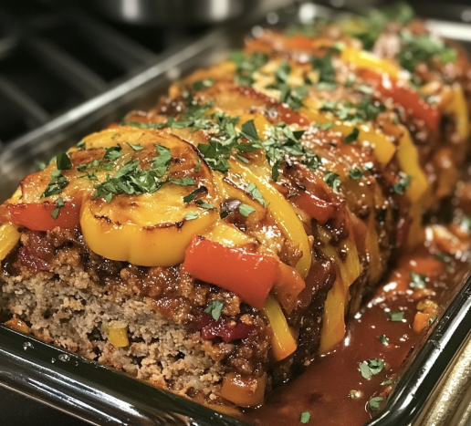 Stuffed Bell Pepper Meatloaf – Easy Cooking Ideas