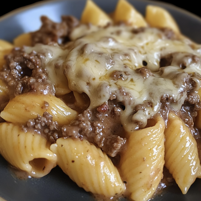 Cheesy Sloppy Cheeseburger Pasta – Easy Cooking Ideas