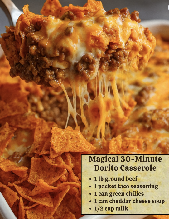 Magical 30-Minute Dorito Casserole – Easy Cooking Ideas